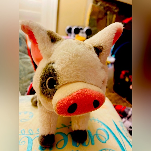 Disney | Toys | Disney Moanas Loyal Pet Pig Pua Plush | Poshmark